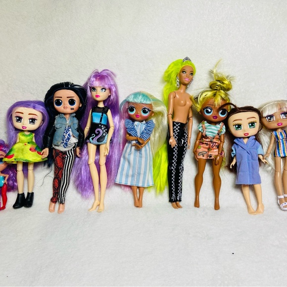 Toys | Colorful Modern Play Doll Lot Omg Barbie Extra Boxie Girls ...